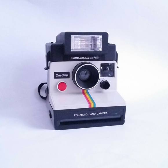 Vintage | Accents | Vintage Polaroid Camera Rainbow One Step Sx7 | Poshmark